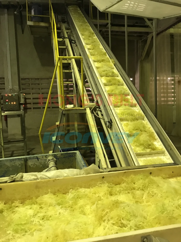 Hongsbel Modular Belt Band Inclined Conveyor - Flexible & Easy Maintenance