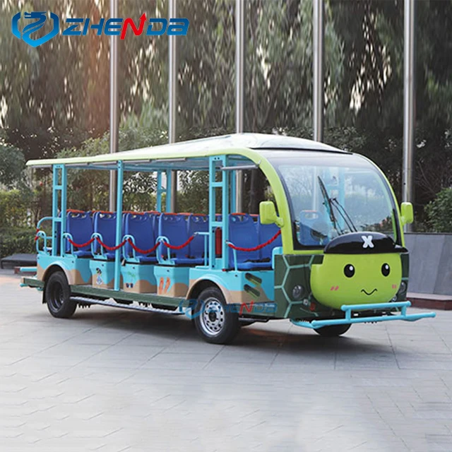 Amusement Park Cartoon Bus Passenger Sightseeing Bus High Quality Low ...