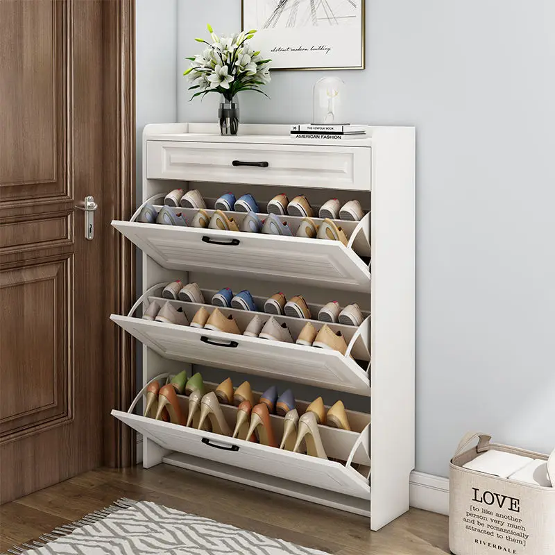 Modern Wooden Shoe Rack Multi-layer Simple Cheap Shoe Storage Cabinet ...