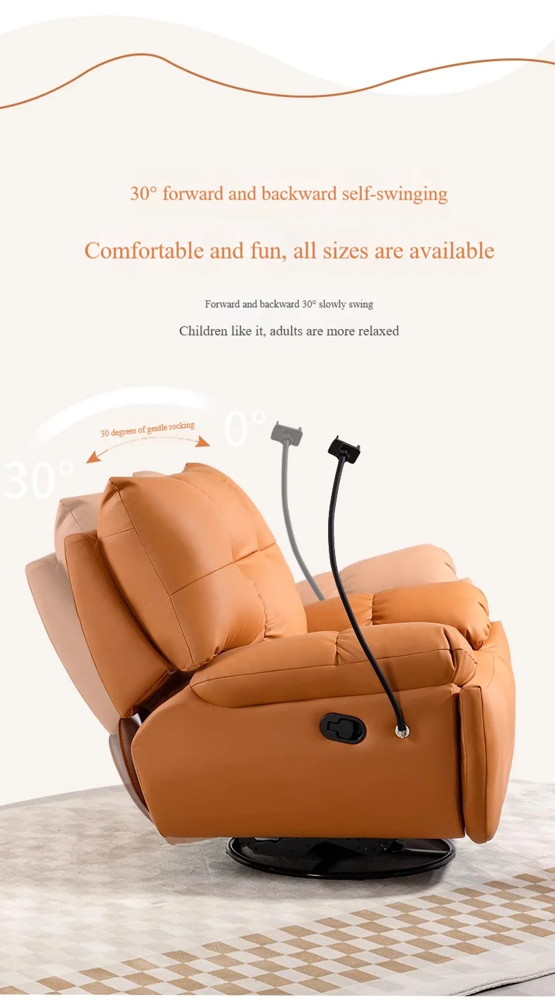 Modern Recliner Leisure Chair - Stylish Comfort for Home