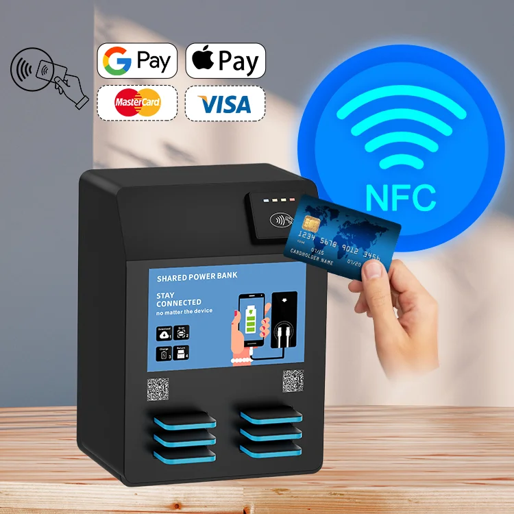 Rent-portable-charger-restaurant-power-bank Durable Public Shared Power ...