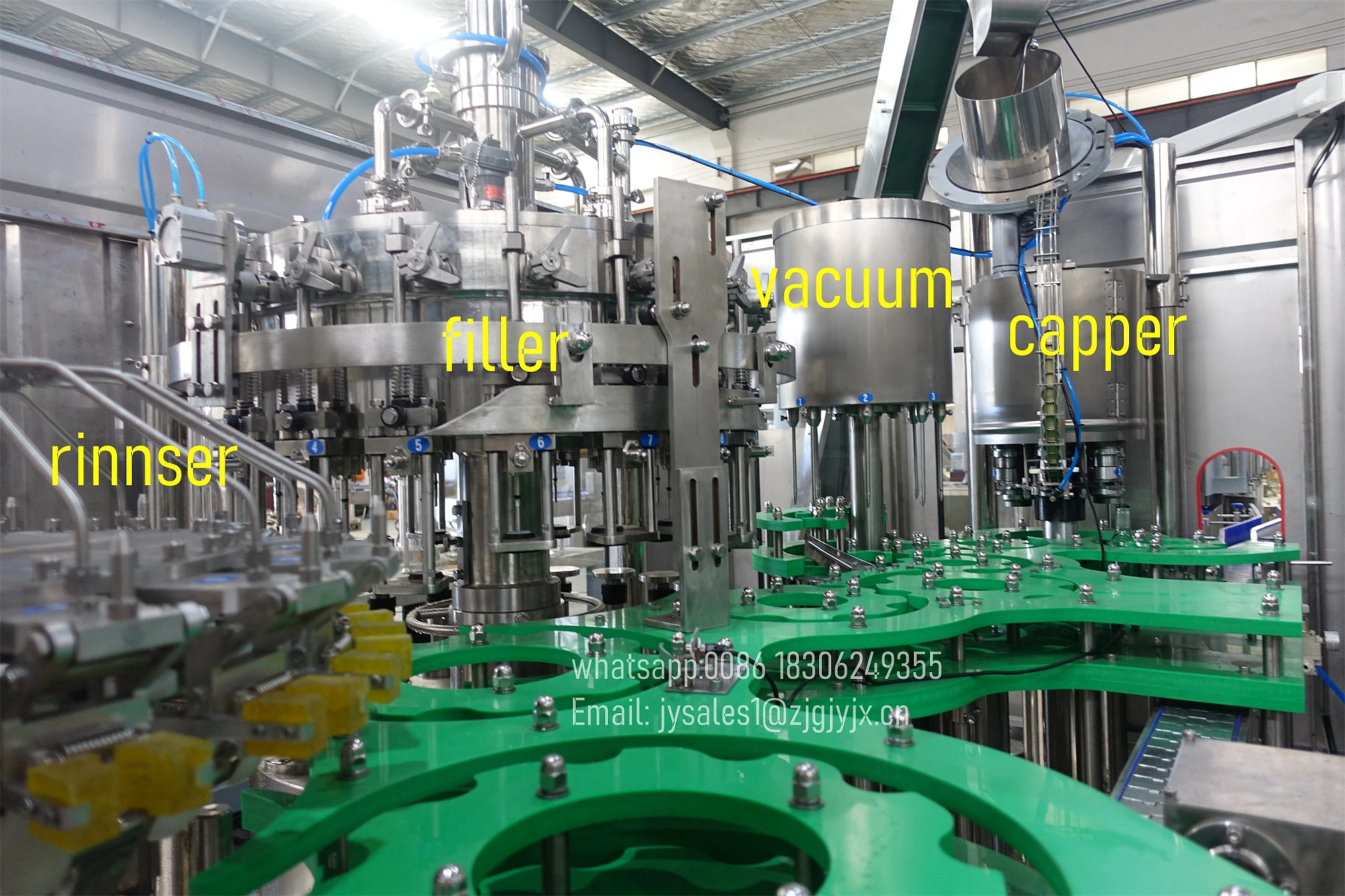 Beer Bottling Machine Small Scale Packaging Machine Rotary Bottle ...