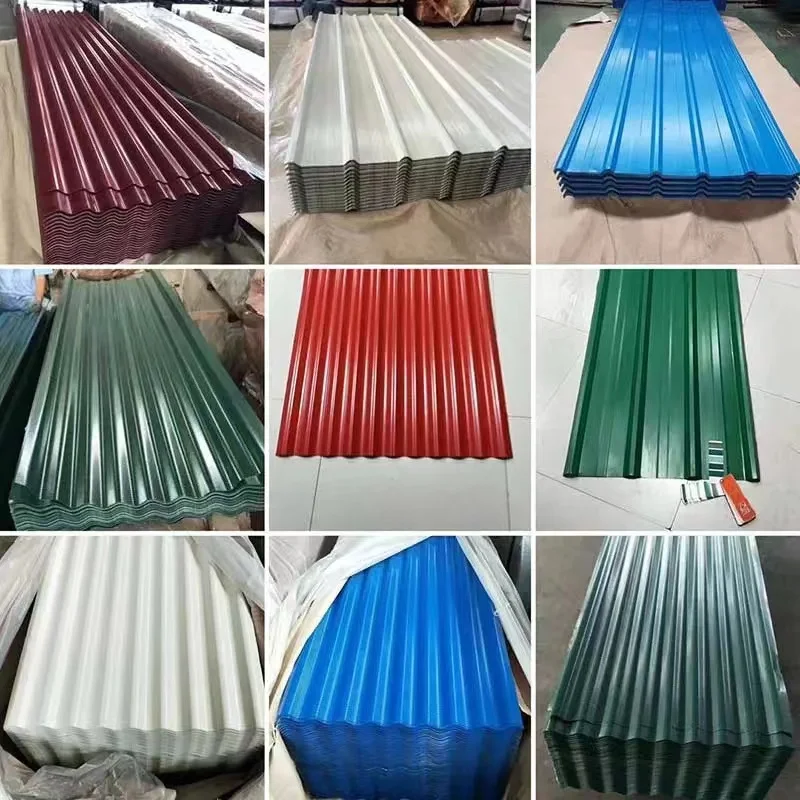 Factory Supply PPGI/PPGL Prefab House Color Coated Zinc Galvanized ...