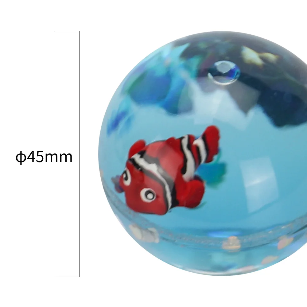 Kawaii 45mm 60mm 80mm Liquid Glitter Stress Ball Toy Tpu Rubber Bouncy ...