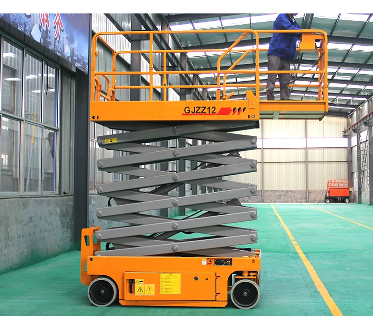 26ft Electric Scissor Lift Skylift Ladder Lift Elevator - Buy 26ft ...