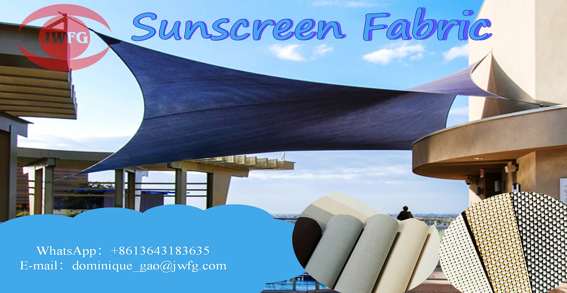 Factory Sale High Quality Sunshade Roller Blinds Screen Fabric Solar ...