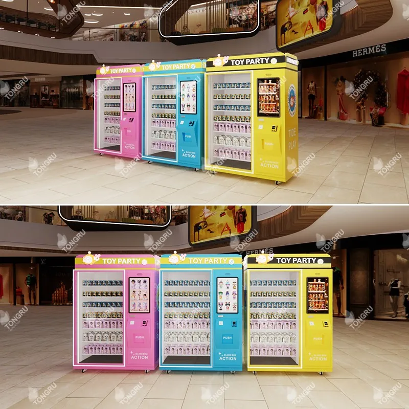 Automatic Blessing Gifts Boxes Toy Shopping Unattended Selling Machine ...