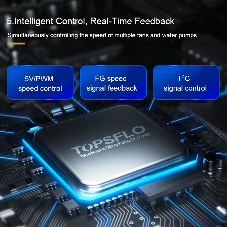 Long Lifetime Servers Chips Cooling Pump TDC - Efficient Liquid Cooling ...