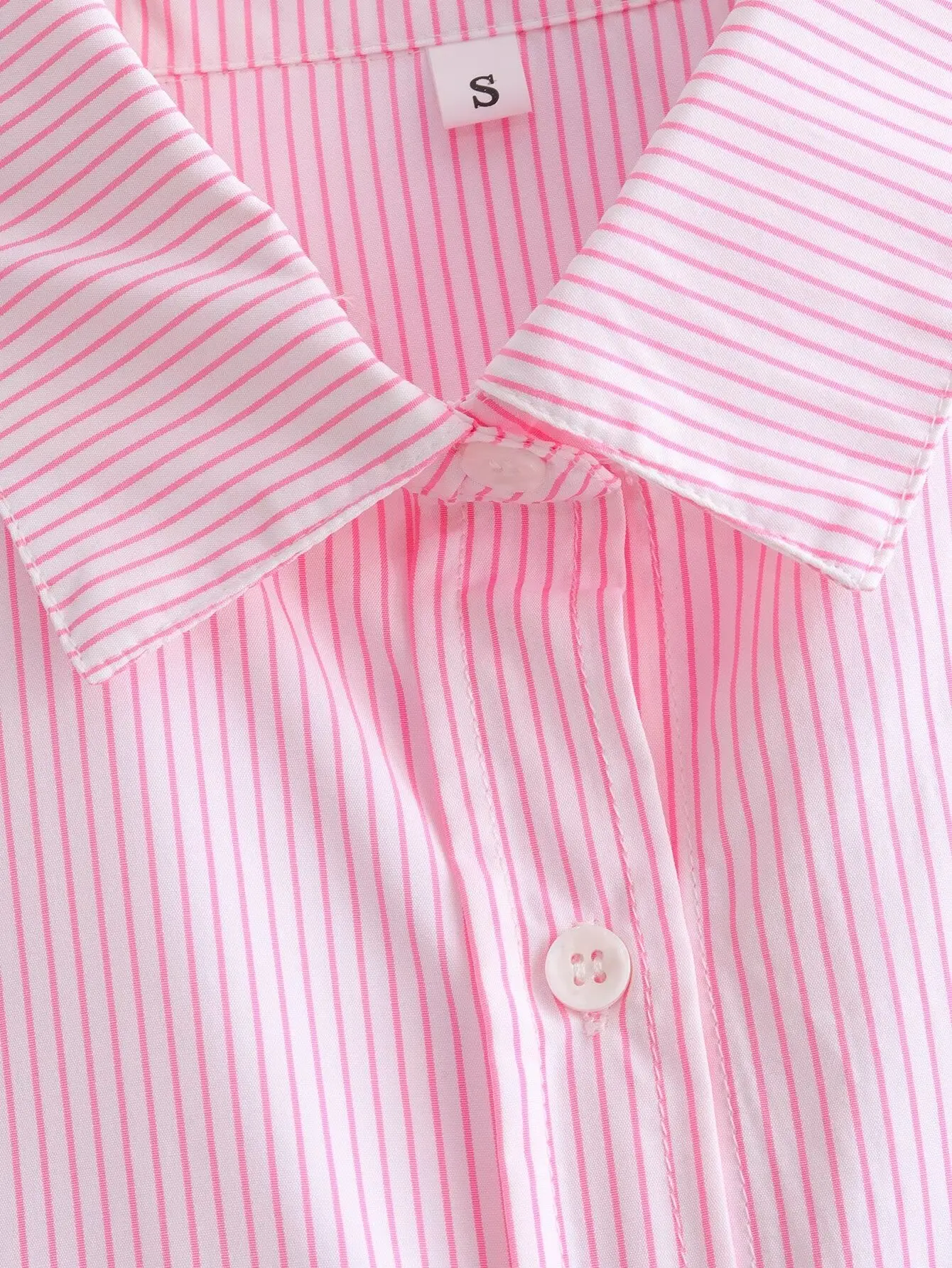 Kar&ot Za 2024 23 Summer New Women's Fashion Casual Lapel Striped Large ...