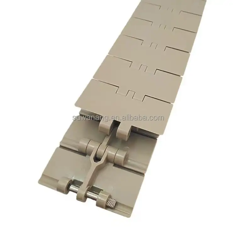 820-k450 Slat Top Chain Modular Plastic Chain Conveyor Hinge Type ...