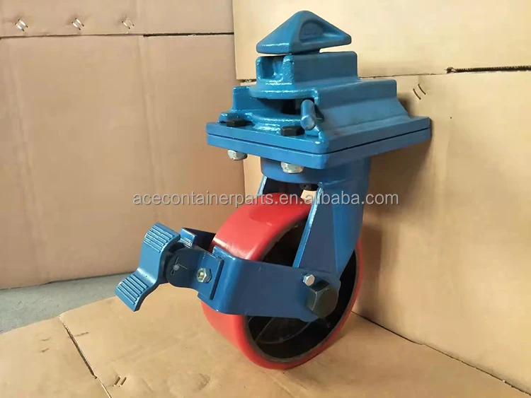 Heavy Duty Caster ISO Shipping Container Moving Wheels
