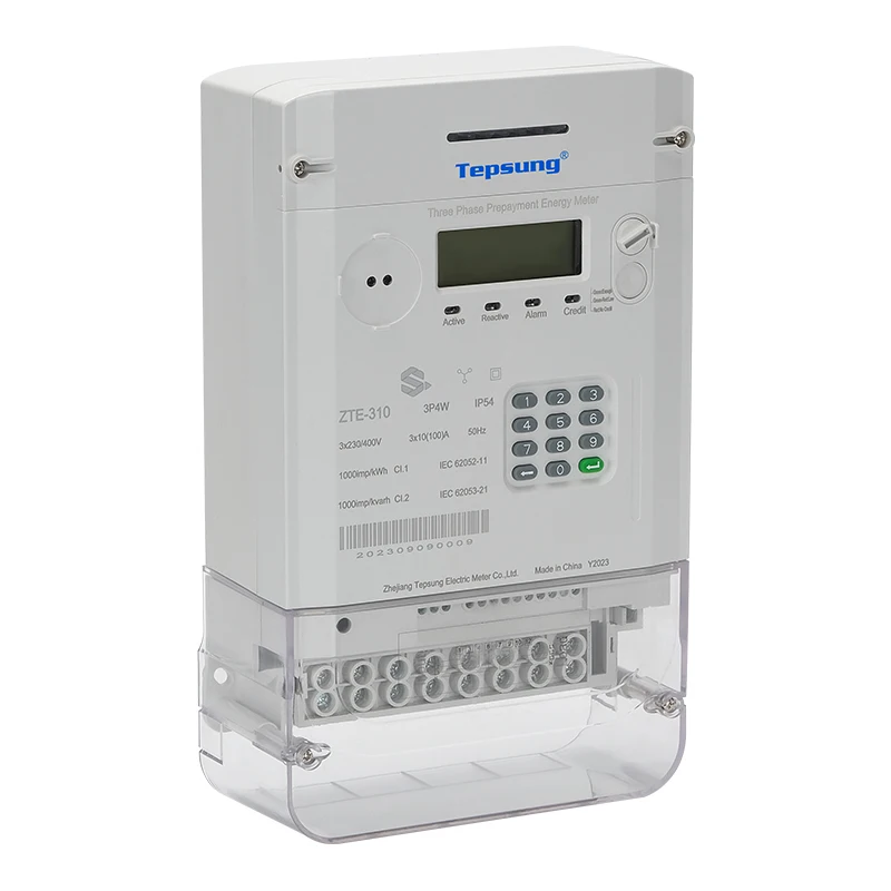 Sts Three Phase Four Wire Smart Prepayment Electronic Energy Meter ...