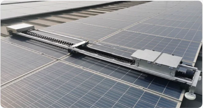 Solar Panel Cleaning Semi-automatic Photovoltaic Cleaning Robot - Buy ...