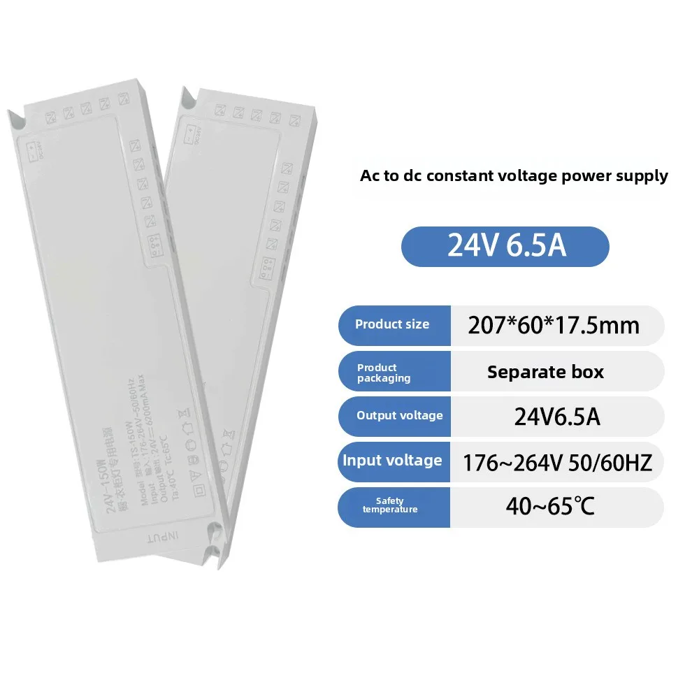 Dupont Terminal 12V/24V Extendable LED Driver (12/60W) Constant Voltage ...