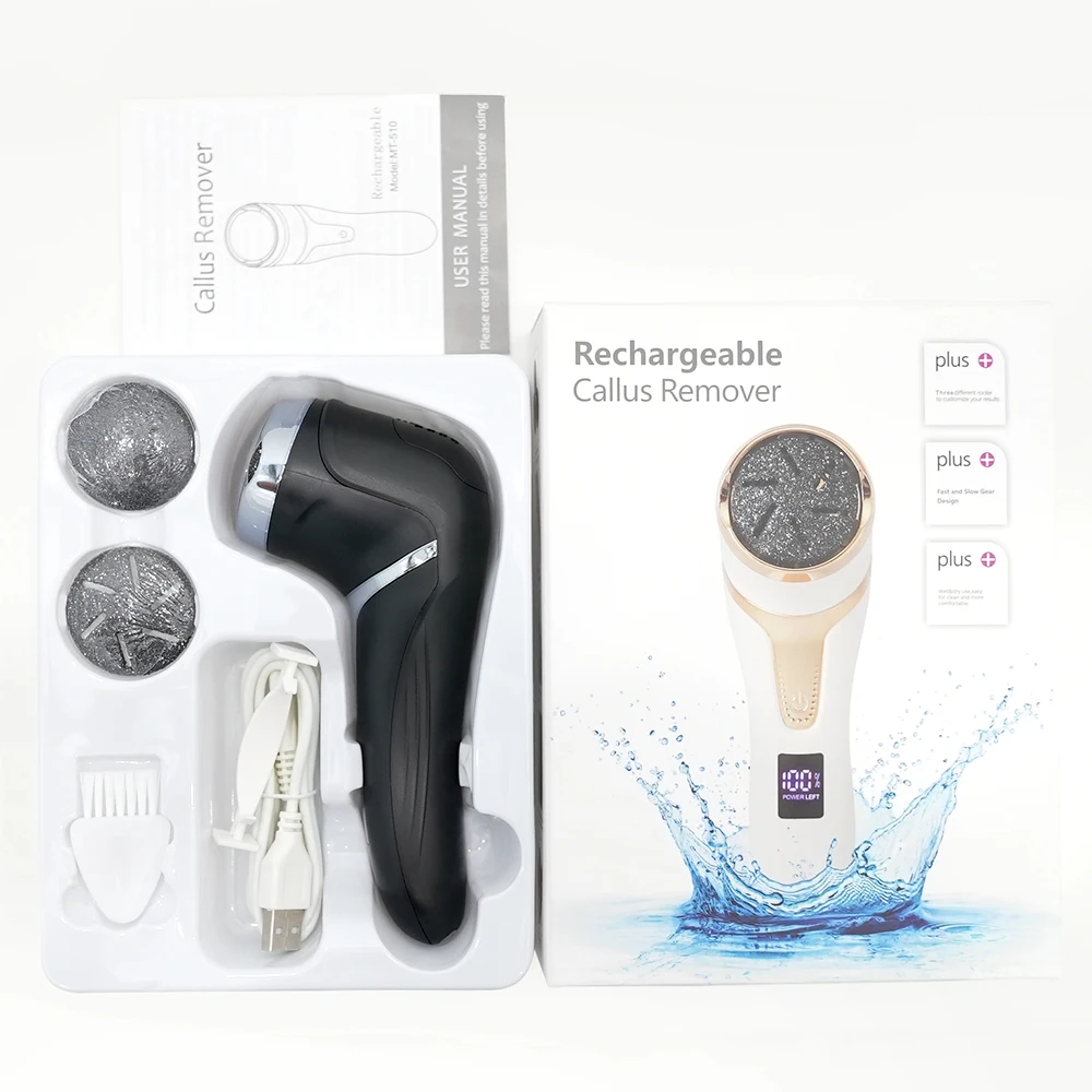 Custom Portable Professional Electric Foot File Replacement Pedicure ...