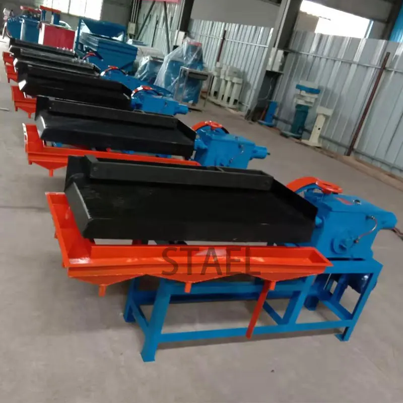 Ly1100 Lab Gold Shaking Table With Receiving Chute Gold Mining Equipment Separating Shaker Table ...