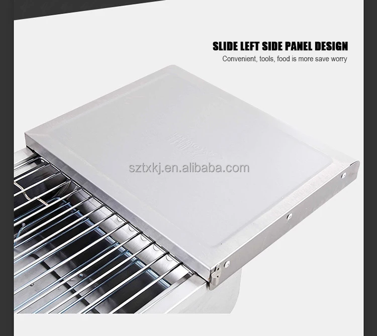 Charcoal Flip Folding Bbq Grills Folding Bbq Charcoal Barbecue Grill ...