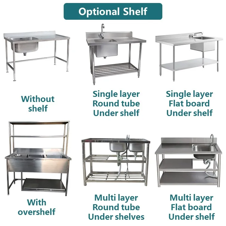 Stainless Steel Kitchen Island - Durable & Versatile