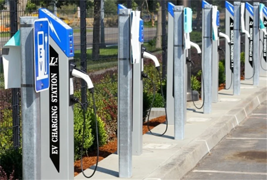 Custom Sheet Metal Electrical Enclosure Boxes Charging Pile Box Metal ...