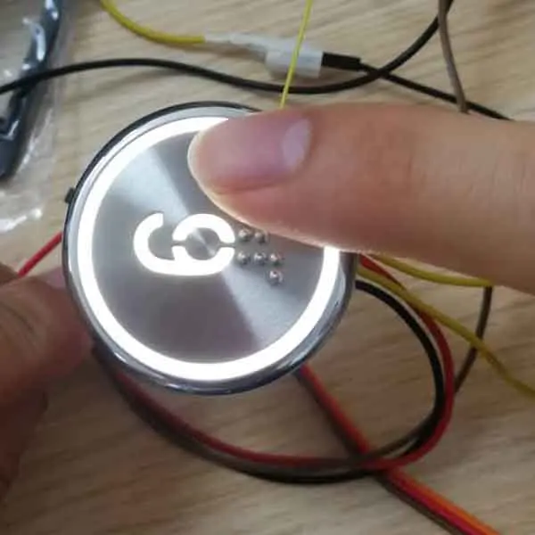 Elevator Part Non-touch Button Elevator Cop Lop Button Elevator Lift ...