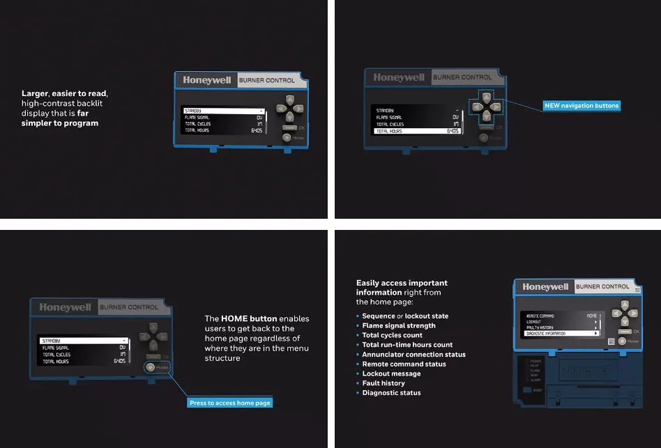 Brand New M6284C1028 M9184D1013 Burning Control - Honeywell