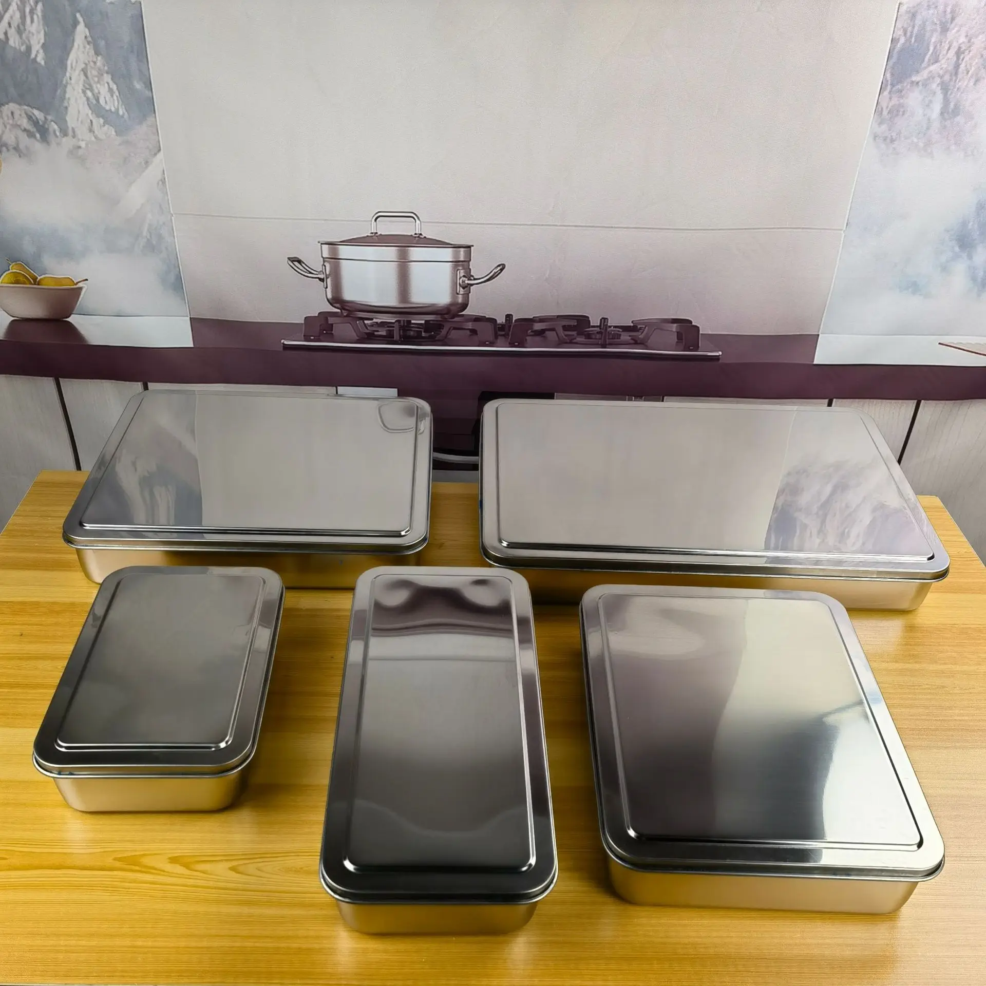 Yolecen Wholesale Four-Compartment Stainless Steel Seasoning Box ...