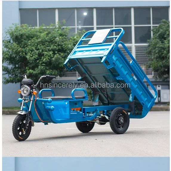 Electric Tricycle Cargo Truck With A Load Capacity Of Adult Household ...
