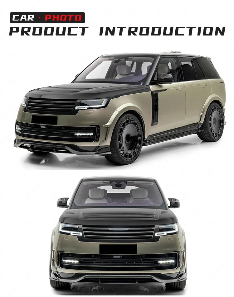 M Style Carbon Fiber Body Kit for Range Rover Vogue 2023 with Front Lip ...