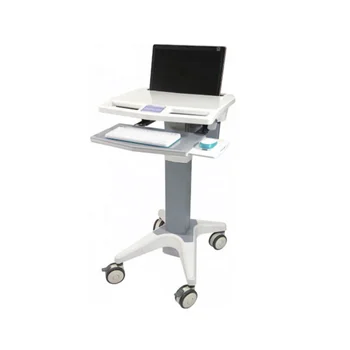Bwt-002a Height Adjustable Medical Nurse Mobile Workstation Laptop Cart ...