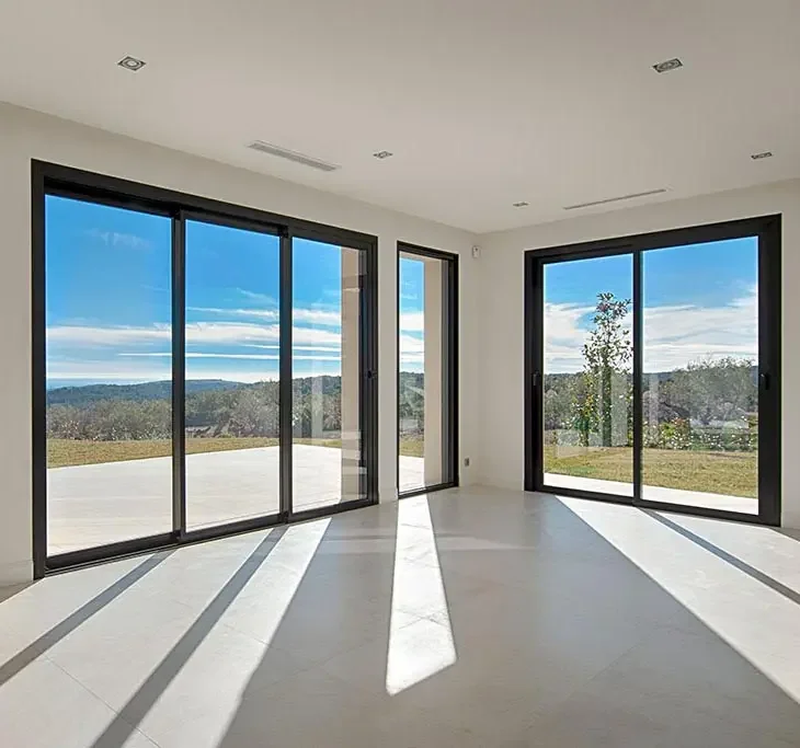 Modern Design Customized Sliding Windows Door System Double Glass ...