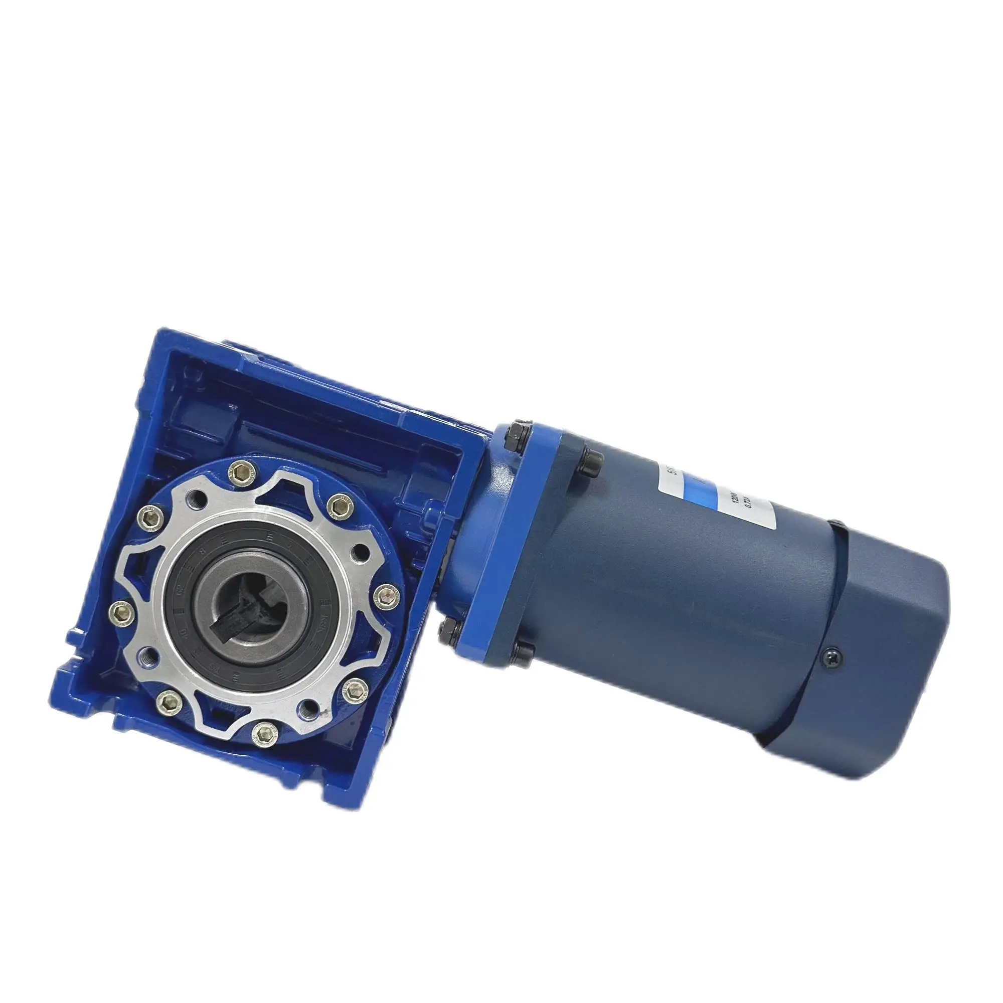 Worm Gearbox Reducer Nmrv30 Nmrv40 Nmrv50 with Brushed DC Motor