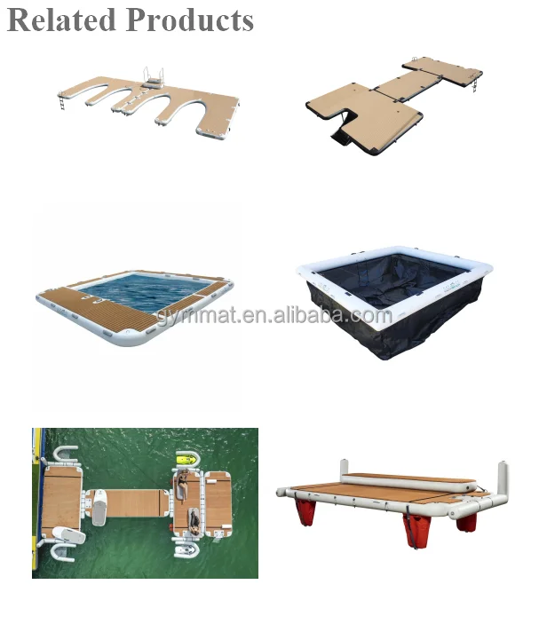 Floating Platform Yacht Pools Inflatable Sea Pool Swim Platform For ...