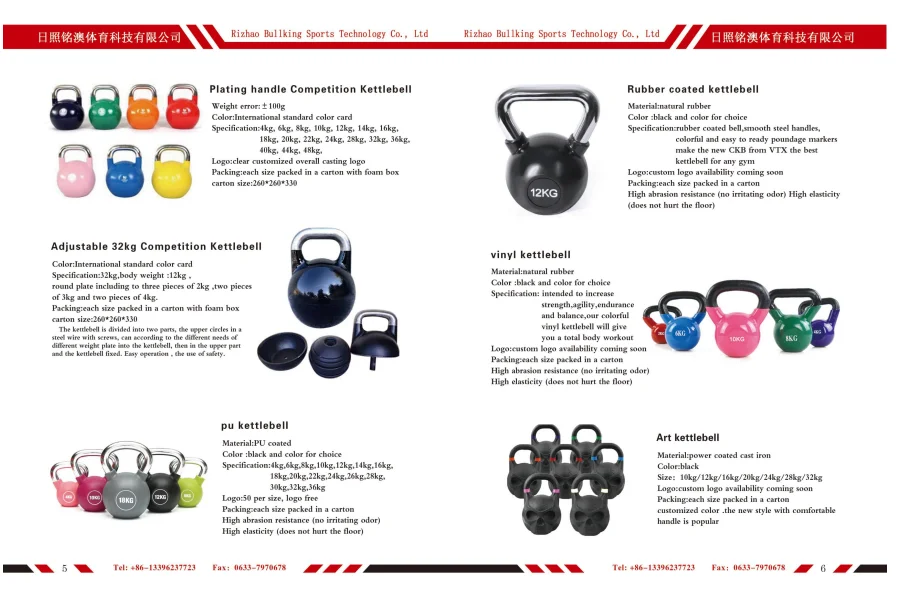 Adjustable Competition Kettlebell With Plates New Design - Buy ...