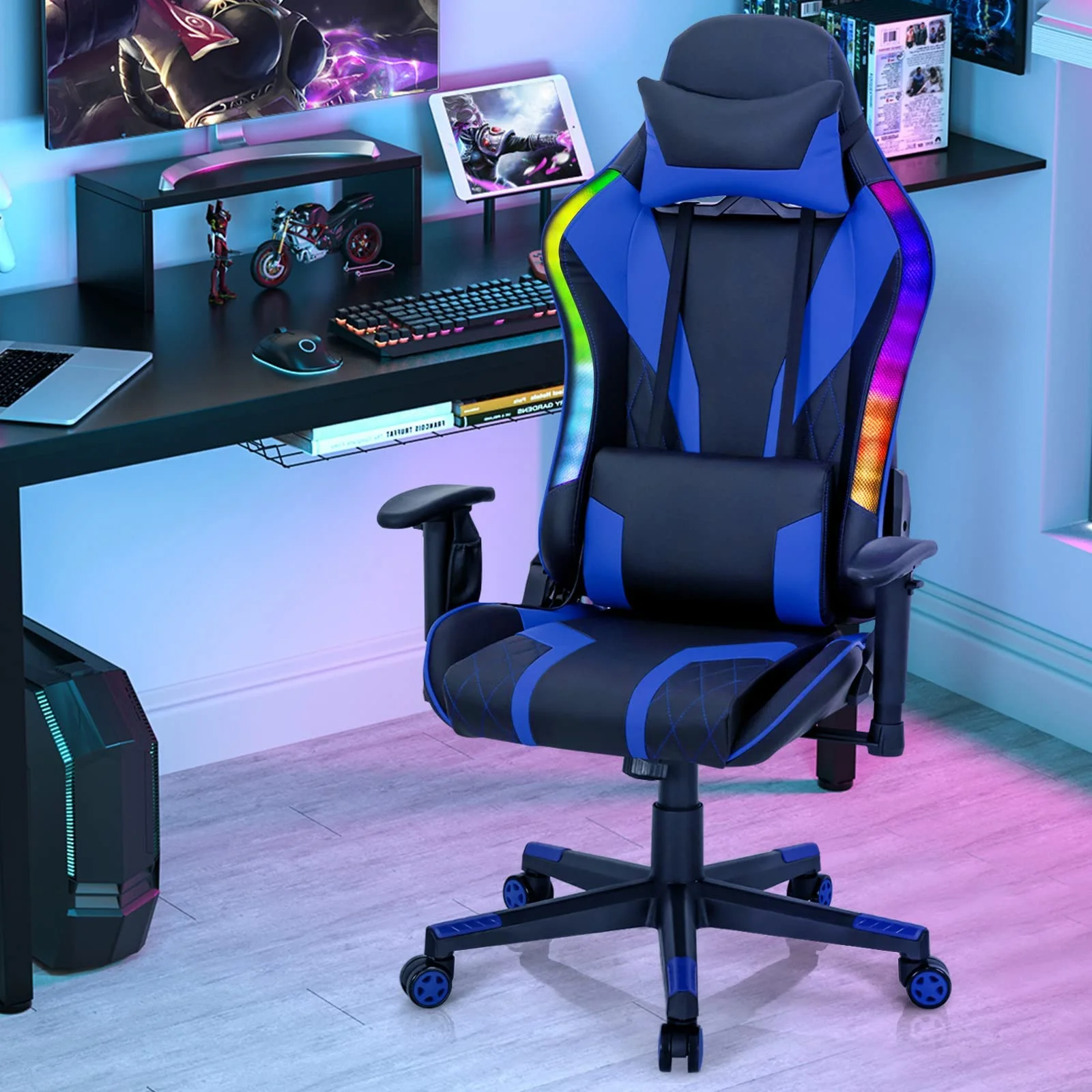 Racing Gamer Oyuncu Koltugu Gaming Chair Rgb Free Sample Reclining ...