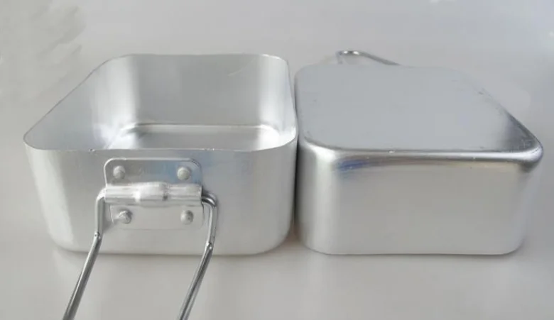 Mess Tin Aluminum Quality For Camping 2pcs Xinxing - Buy Mess Tin ...