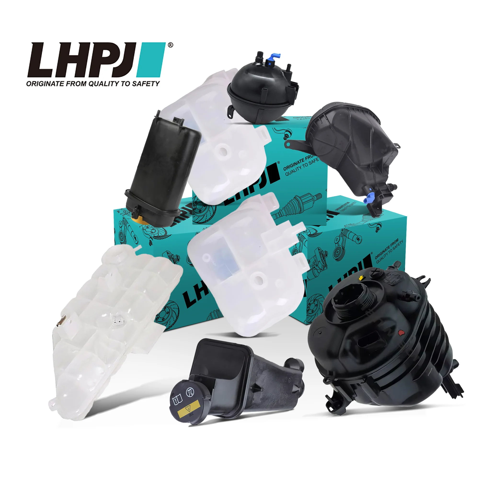 LHPJ Cooling System Coolant Expansion Tank 17137642160 17137609468 for ...