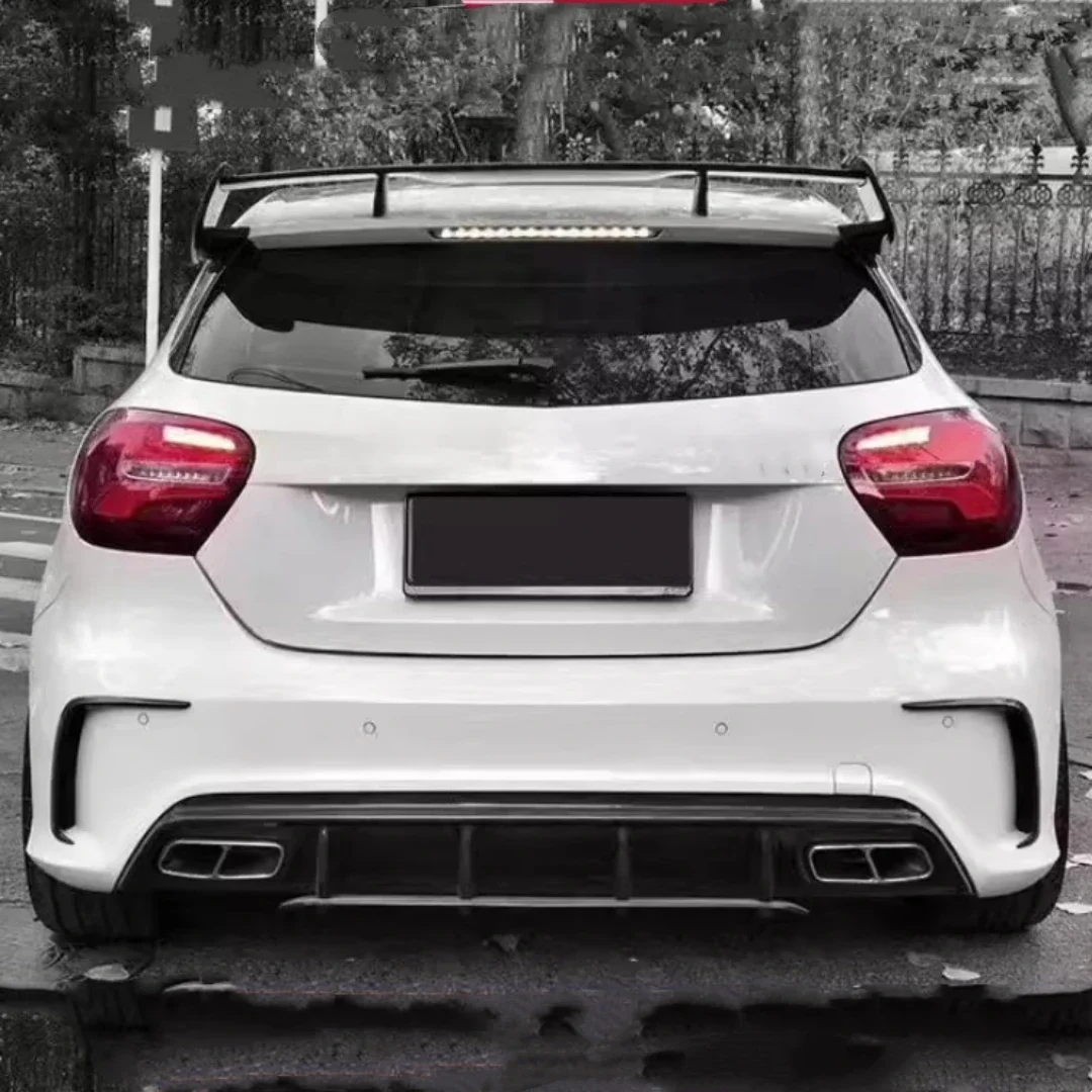 Body Kit Front Rear Bumper Grill Mask For Mercedes-benz A-class W176 ...