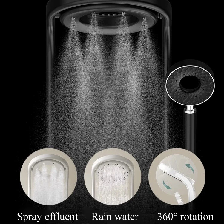 Tiktok Trend Hydroelectric Digital Display Smart Shower Set Pressurized ...