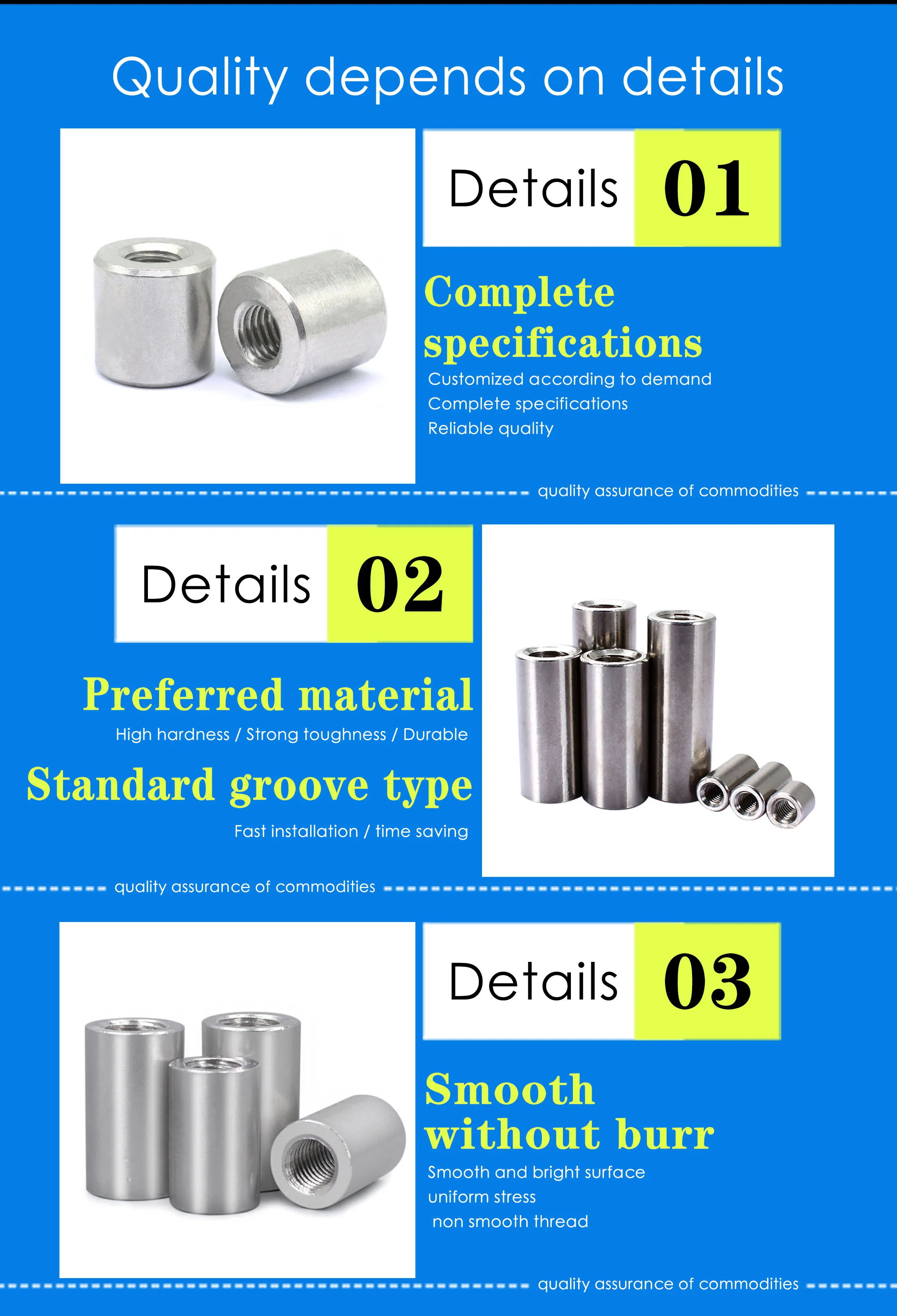 Factory Price M1.6 M1.4 Pcb Standoff Spacer Female Threaded Plastic Pcb ...
