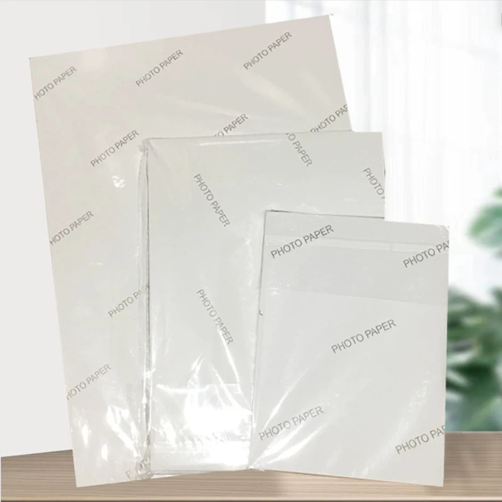 Wholesale A4 150gsm Adhesive Photo Paper for Inkjet Printing