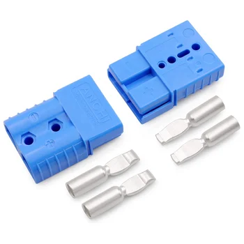 High Current Blue Color 120a 2awg 4awg 6awg Wire Size 2 Pin Model ...