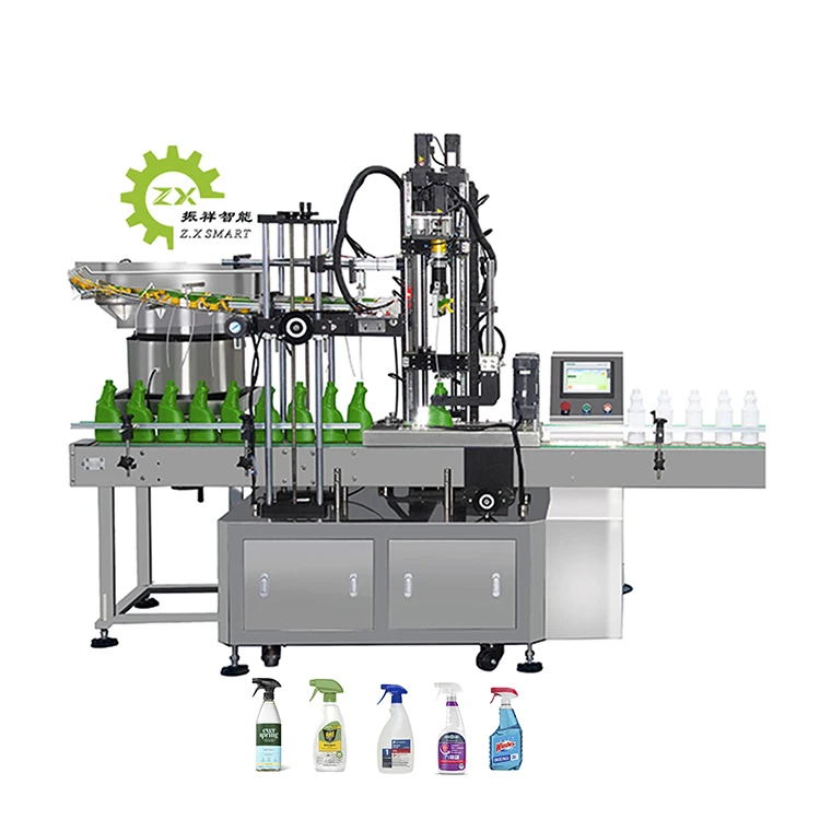 Deodorant Clean Supplies Spray Trigger Bottle Servo Filling Machine And ...