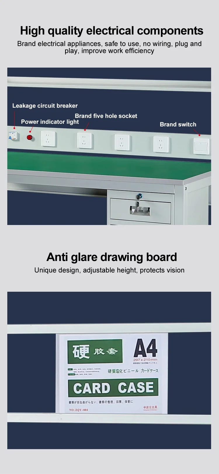 Commercial Laboratory Table - Atelier Metal Inspection