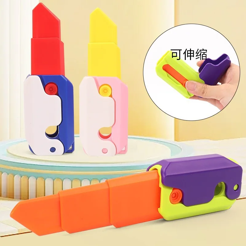 Retractable Turnip Knife Turnip Gun Stone Sword Throwing Shell Gravity ...