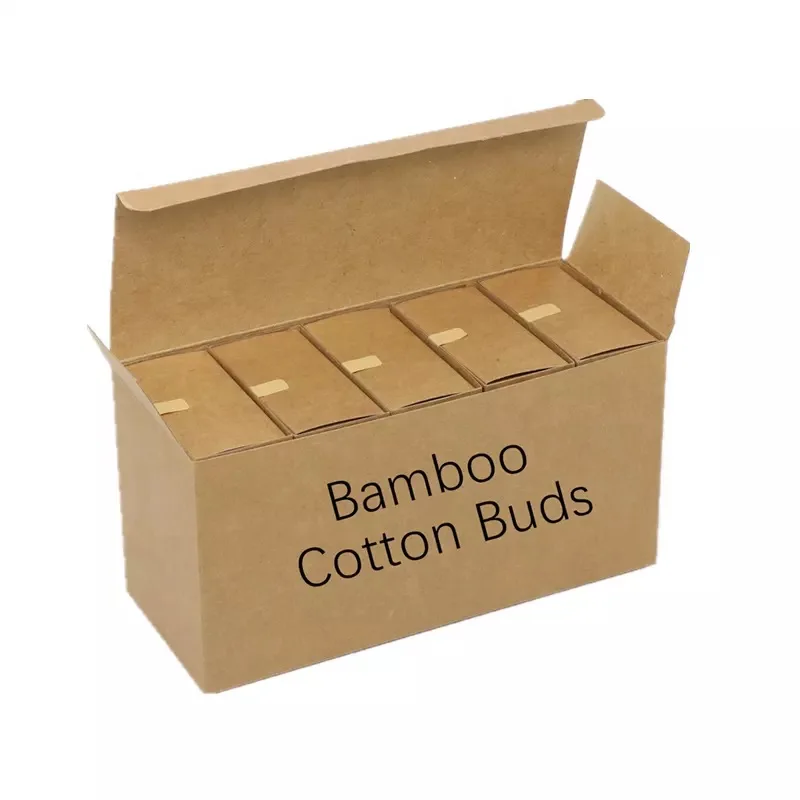 Private Label 200pcs Kraft Paper Box Biodegradable Colorful Orgnic ...