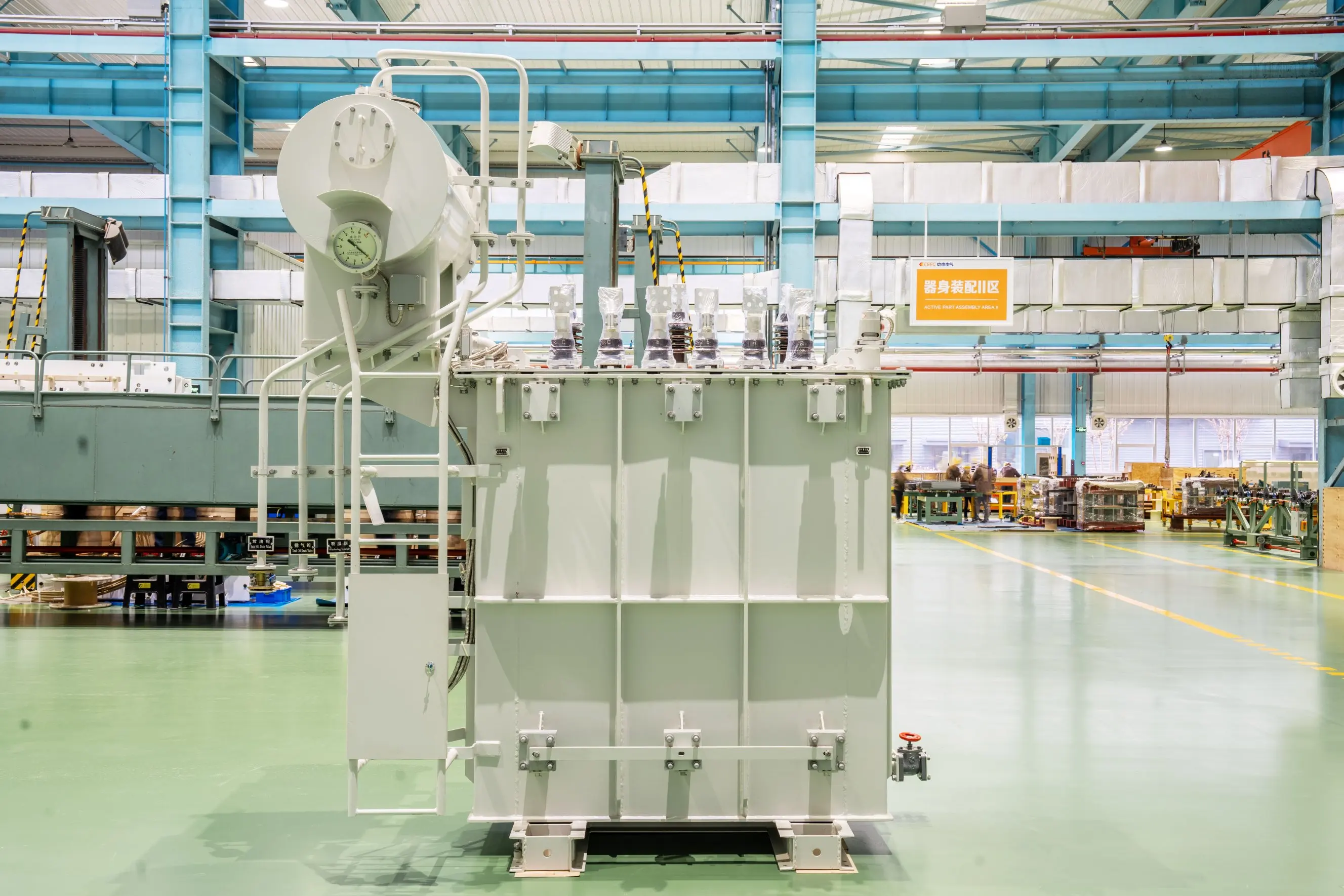 63mva 110kv Ceeg Distribution 3 Phase Electric Power High Voltage Oil ...