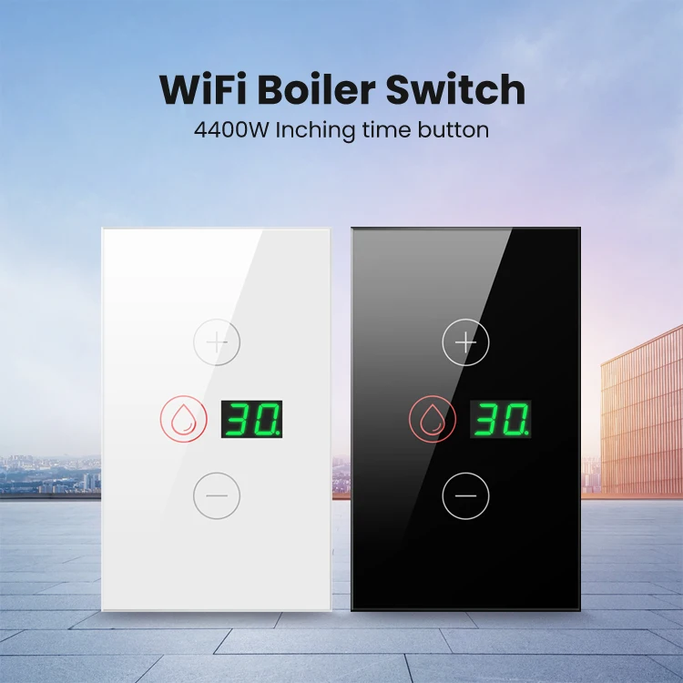 Smart WIFI Water Heater Timer Switch - Touch Control Boiler