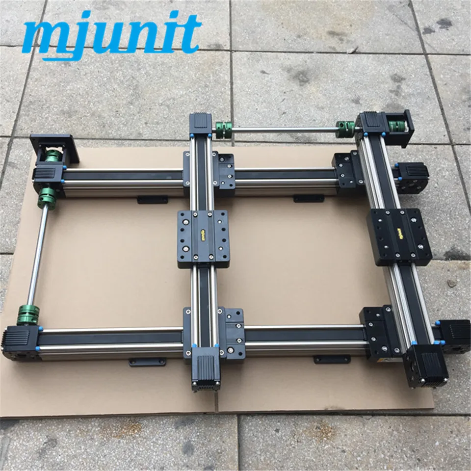 Mjunit Cross Xy Axis Handling Synchronous Belt For Loading And Unloading,Linear Electric Cnc ...