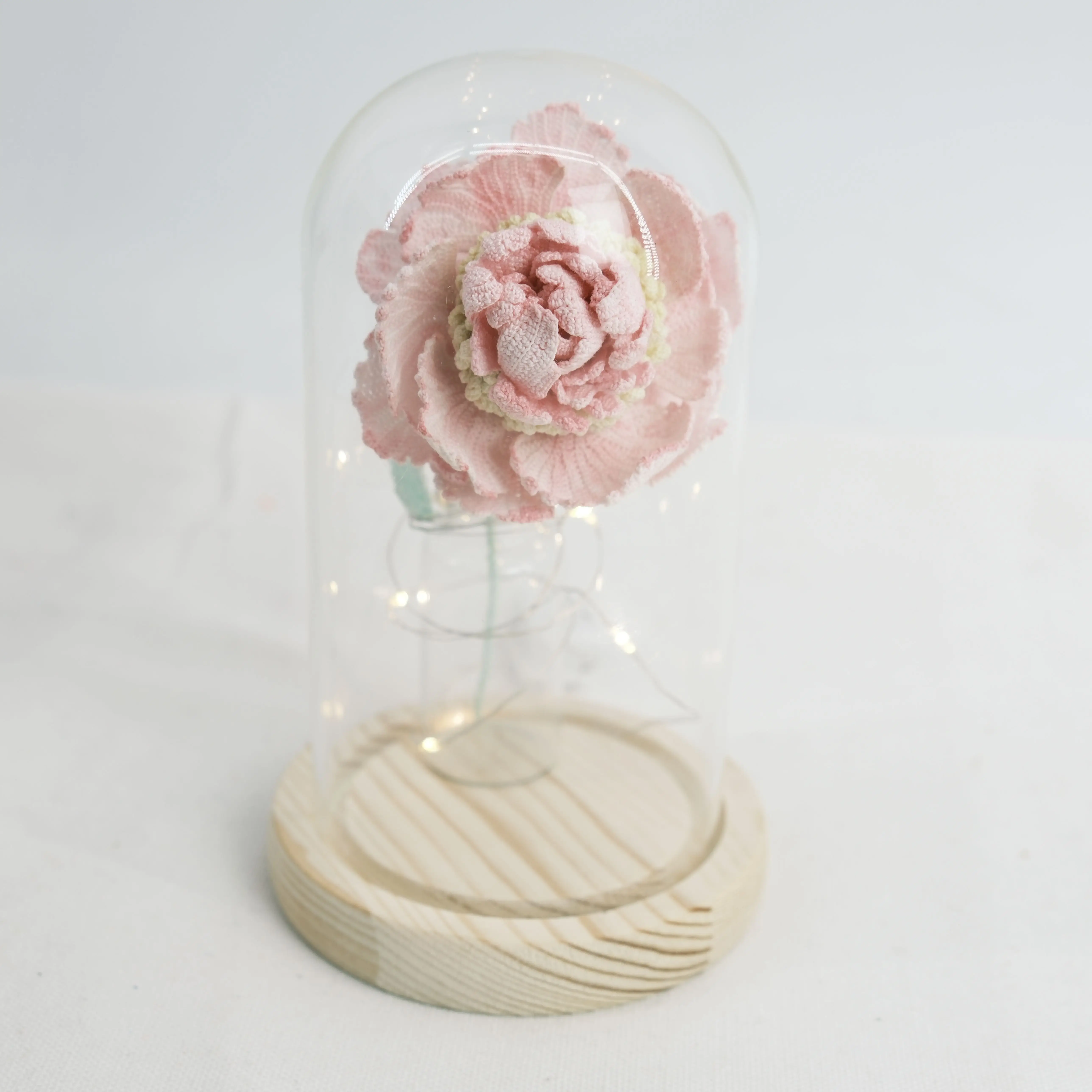 Mini Crochet Bionic Flower Angel Cheek Paeonia Furniture Decoration ...