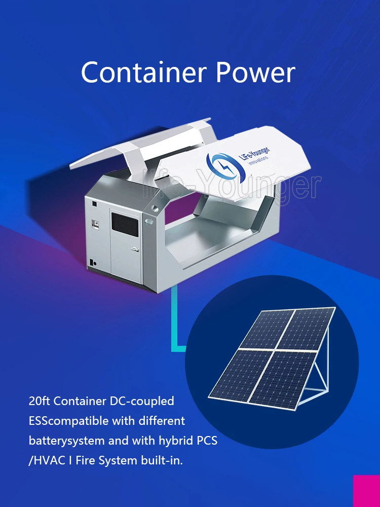 20ft Container System Ess Battery Mega Container Lifepo4 Lithium Smart ...